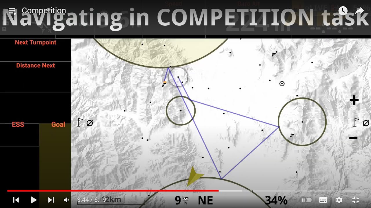 Competition with XCTrack - YouTube