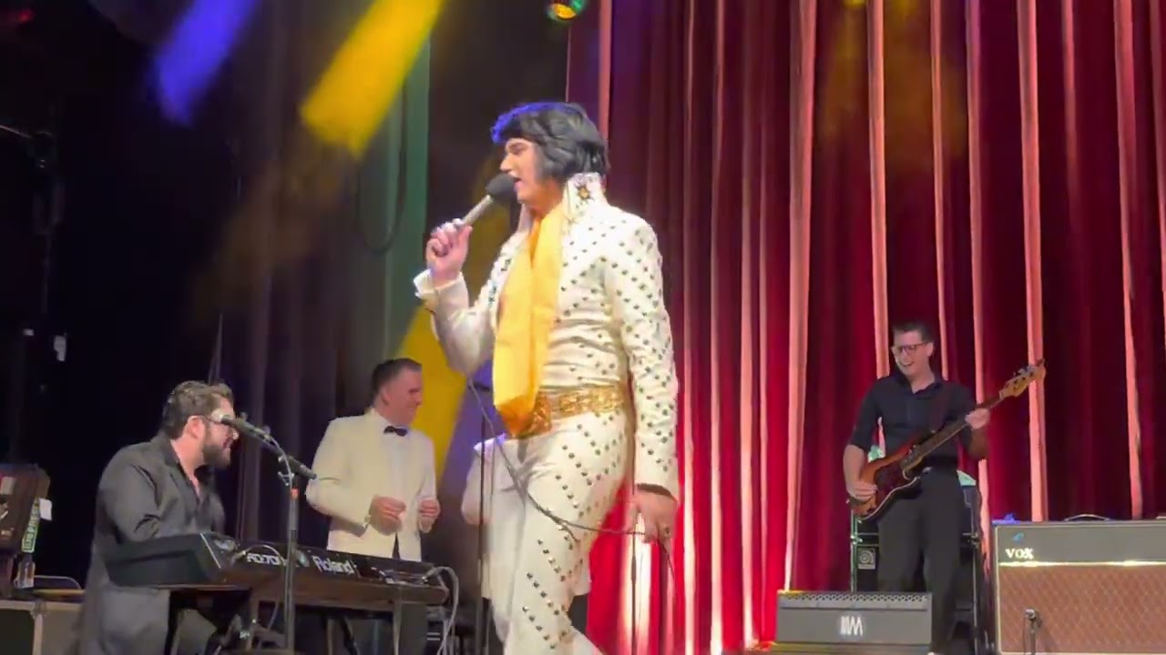 Jimmy Holmes as Elvis- Legends of Rock n Roll. Hound Dog - YouTube