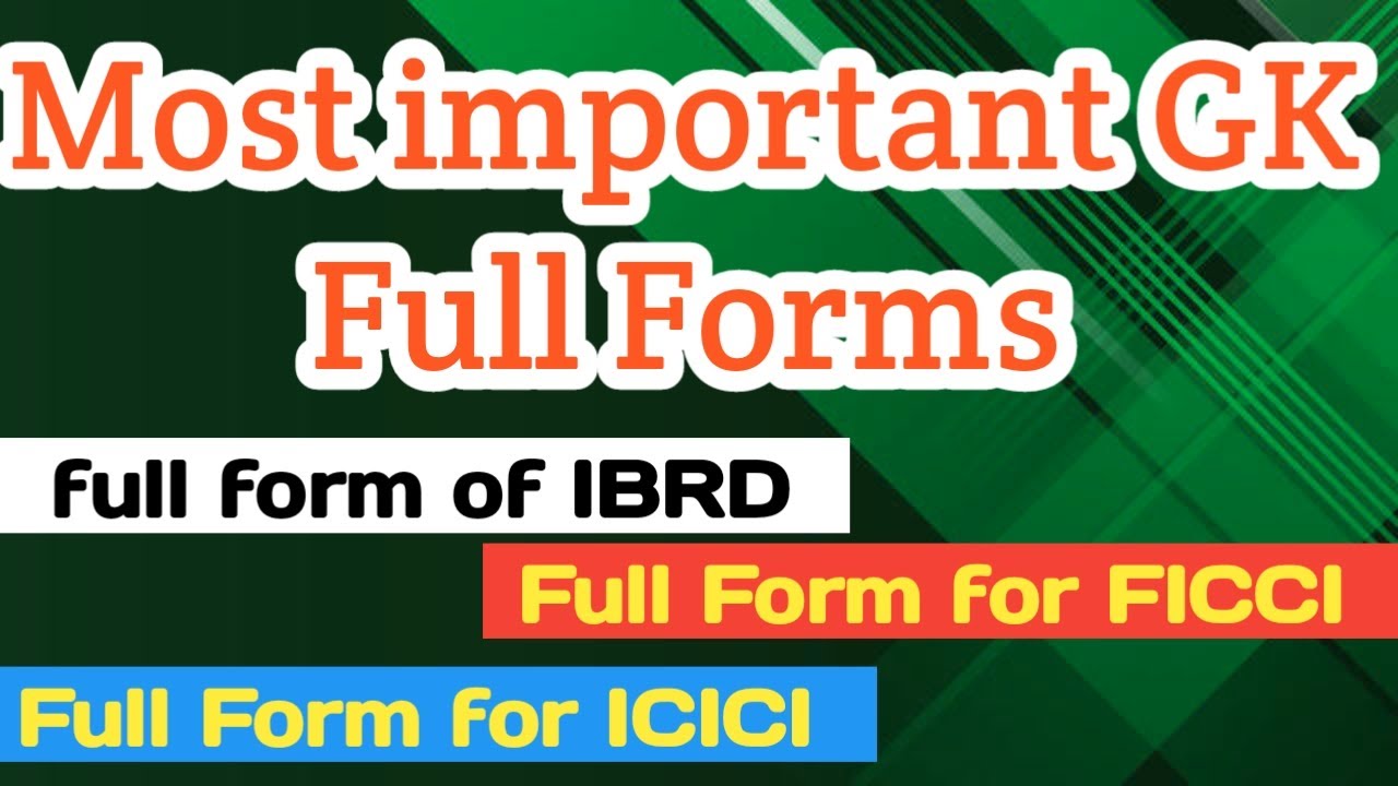 Most Important GK Full Forms 20 Important Abbreviations Gk Full Form most-important-gk-full-forms-20-important-abbreviations-gk-full-form