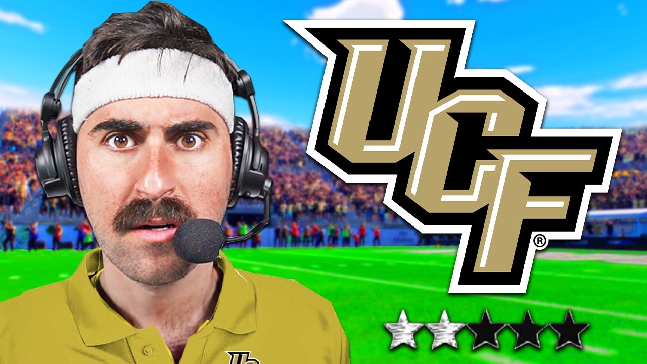I Rebuilt UCF to Win an ACTUAL National Championship in CFB 25 - YouTube