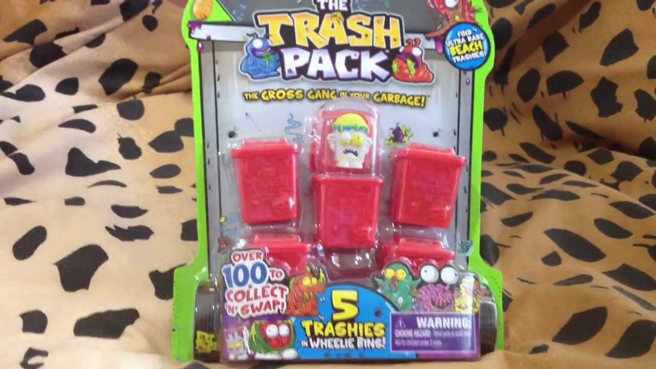 Trash Pack Series 4 Unbox (White ooze Noodles) - YouTube