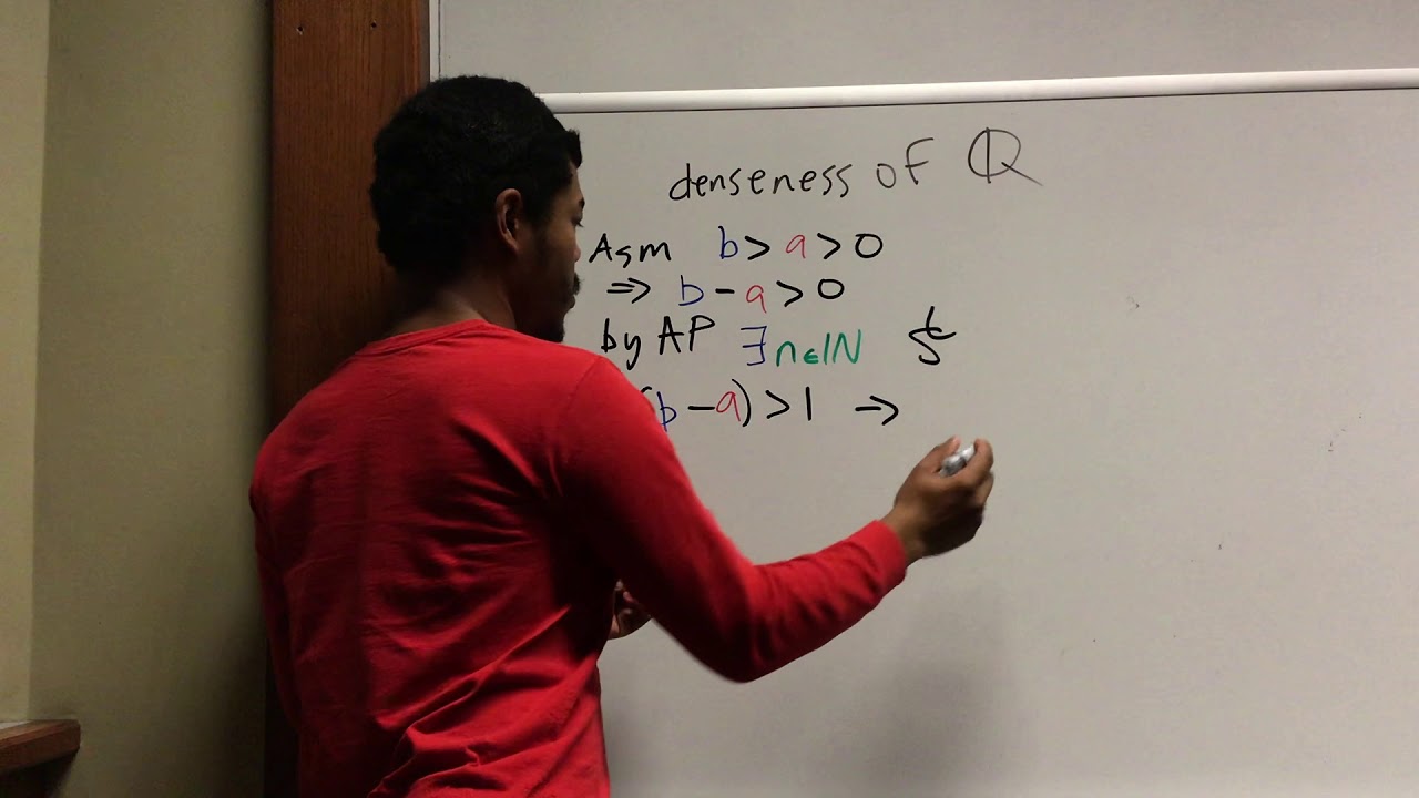 Denseness of Rationals (Q) IMG 1835 - YouTube