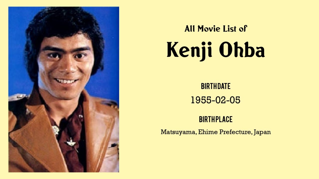 Kenji Ohba Movies list Kenji Ohba| Filmography of Kenji Ohba - YouTube