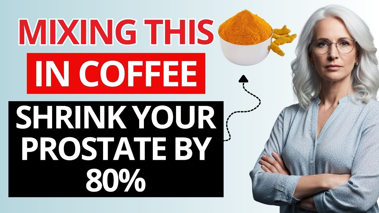 MAN OVER 50: Mix This Into Your Coffee Tonight To Fix All Prostate ...