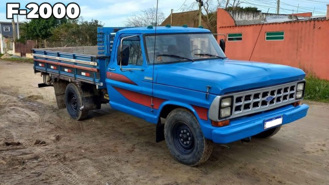 FORD F-2000 À VENDA #toco #caminhãoford - YouTube