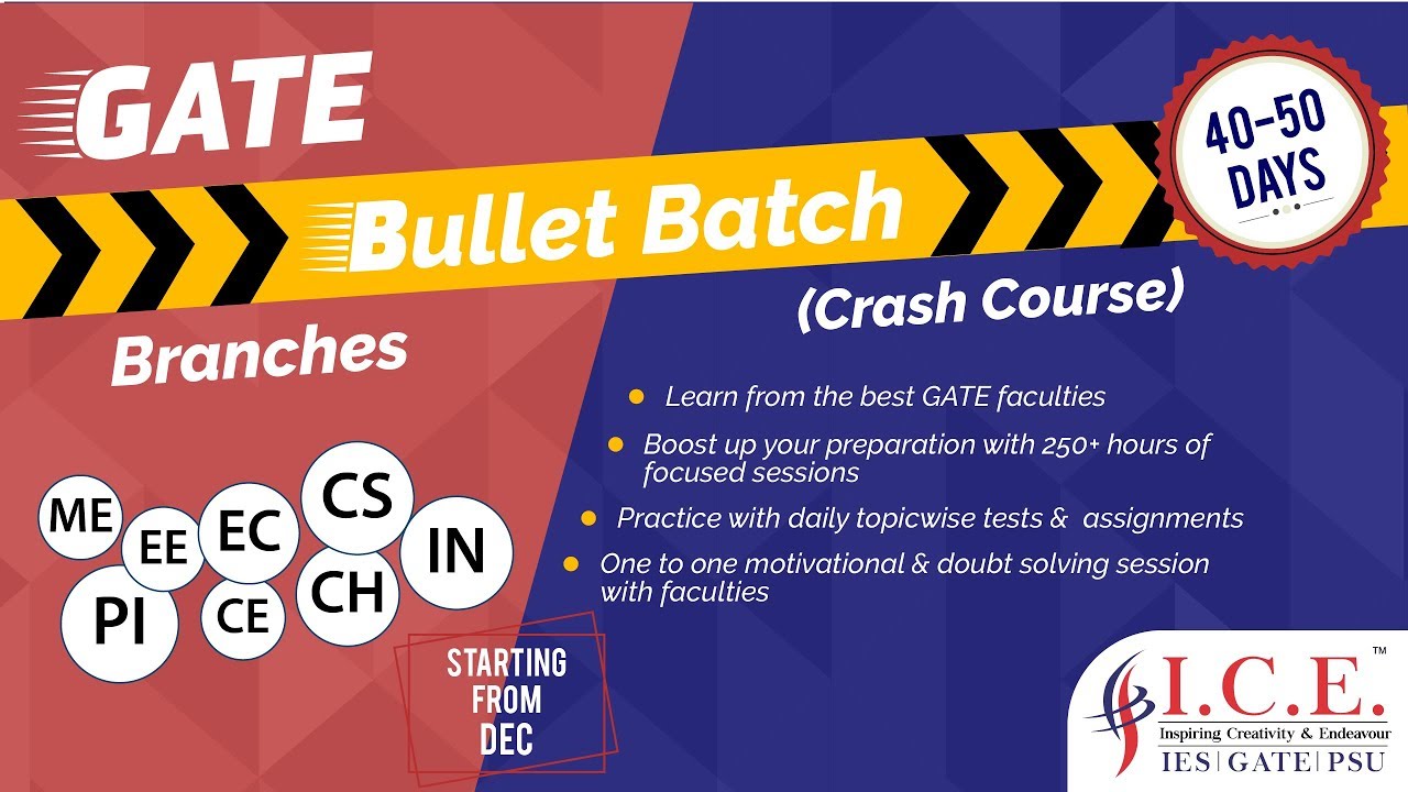 Gate Crash Course Youtube