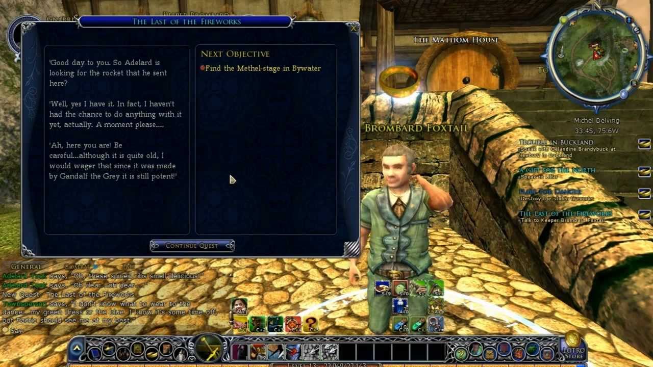 LOTRO 45: Ghosts and Fireworks - YouTube