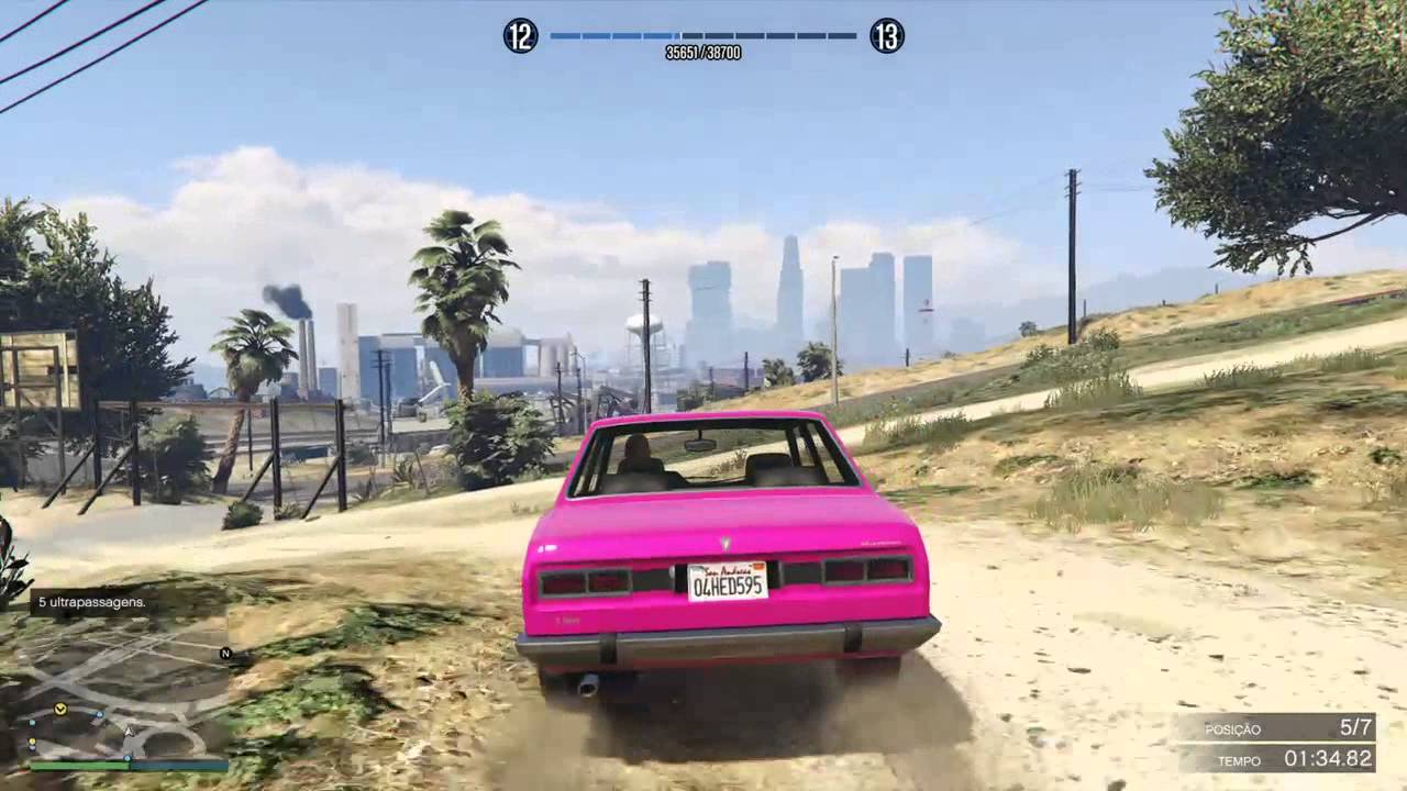 Grand Theft Auto V Online Racing - YouTube