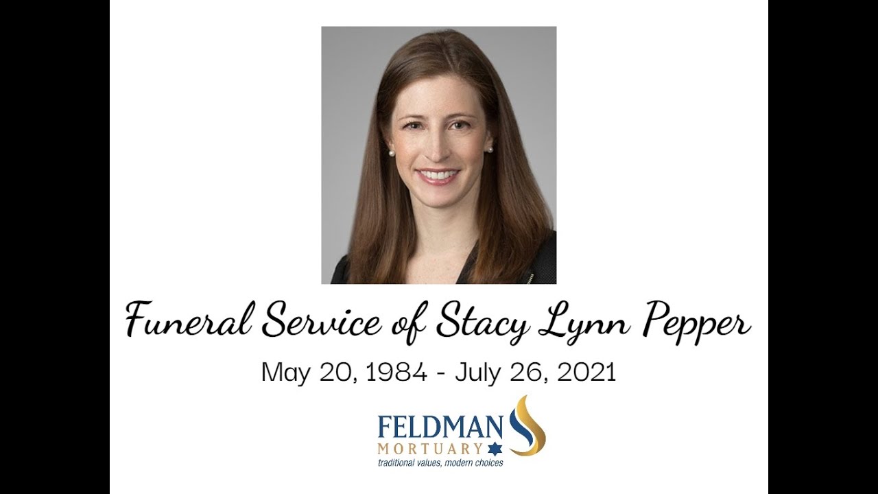 Funeral Service of Stacy Lynn Pepper - YouTube