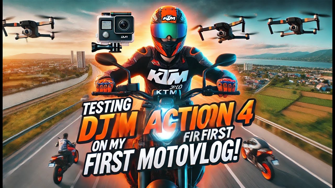 First Moto vlog | DJI osmo Action 4 moto vlog India - YouTube