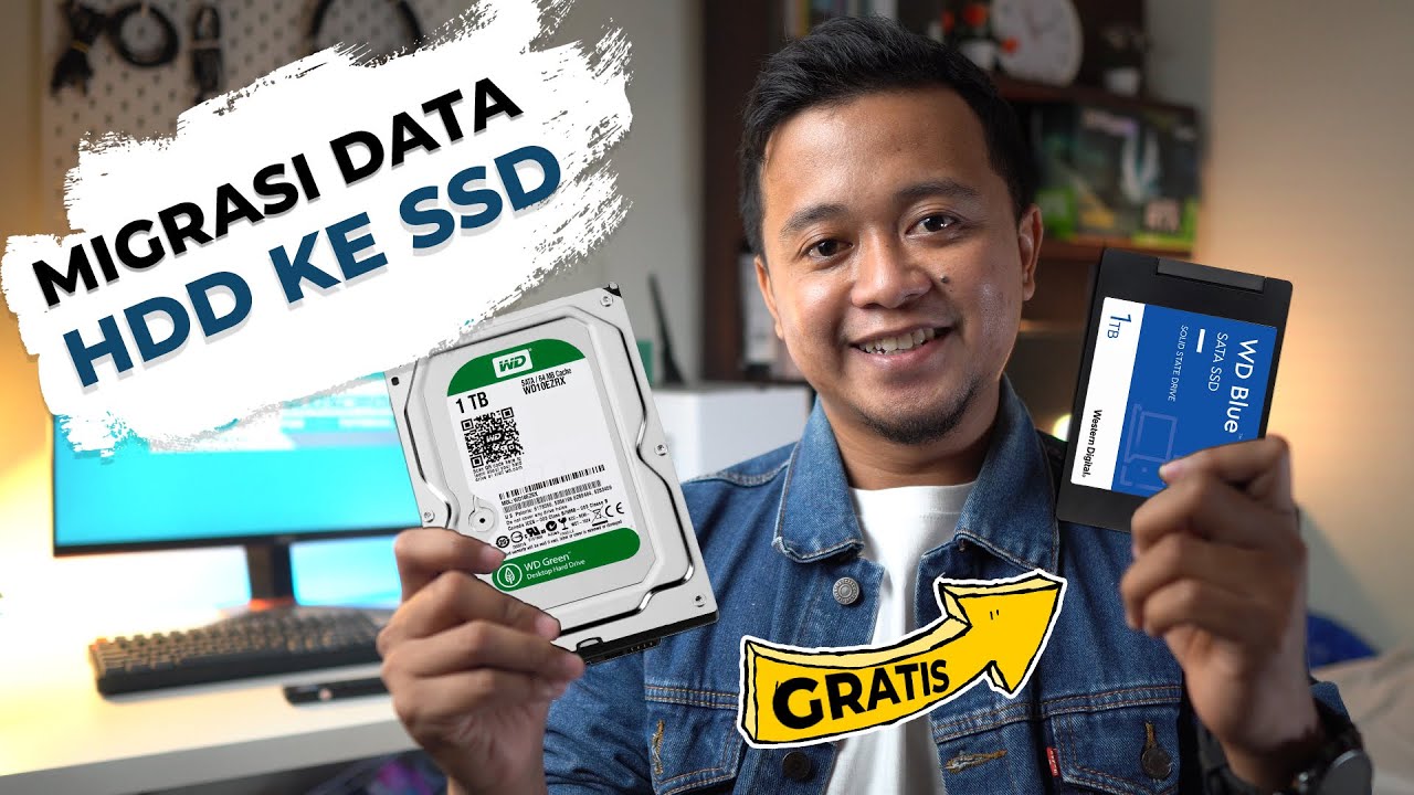 Cara Migrasi OS dari HDD ke SSD Tanpa Harus Install ulang - YouTube