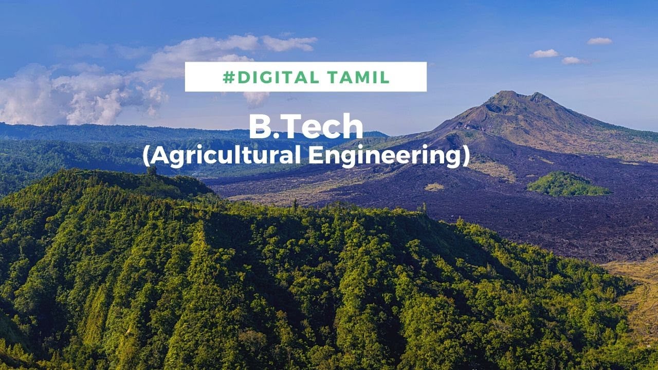 Which is the best course after 12? II B.Tech(Agricultural Engineering ...