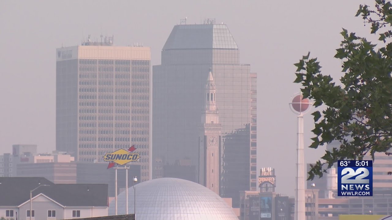 Haze over Massachusetts from Canadian wildfires causes air quality ...