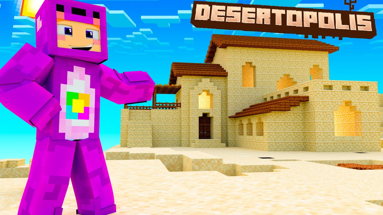 Minecraft pero, SOBREVIVIENDO en el DESIERTO #3 - SURVIVAL con MODS ...