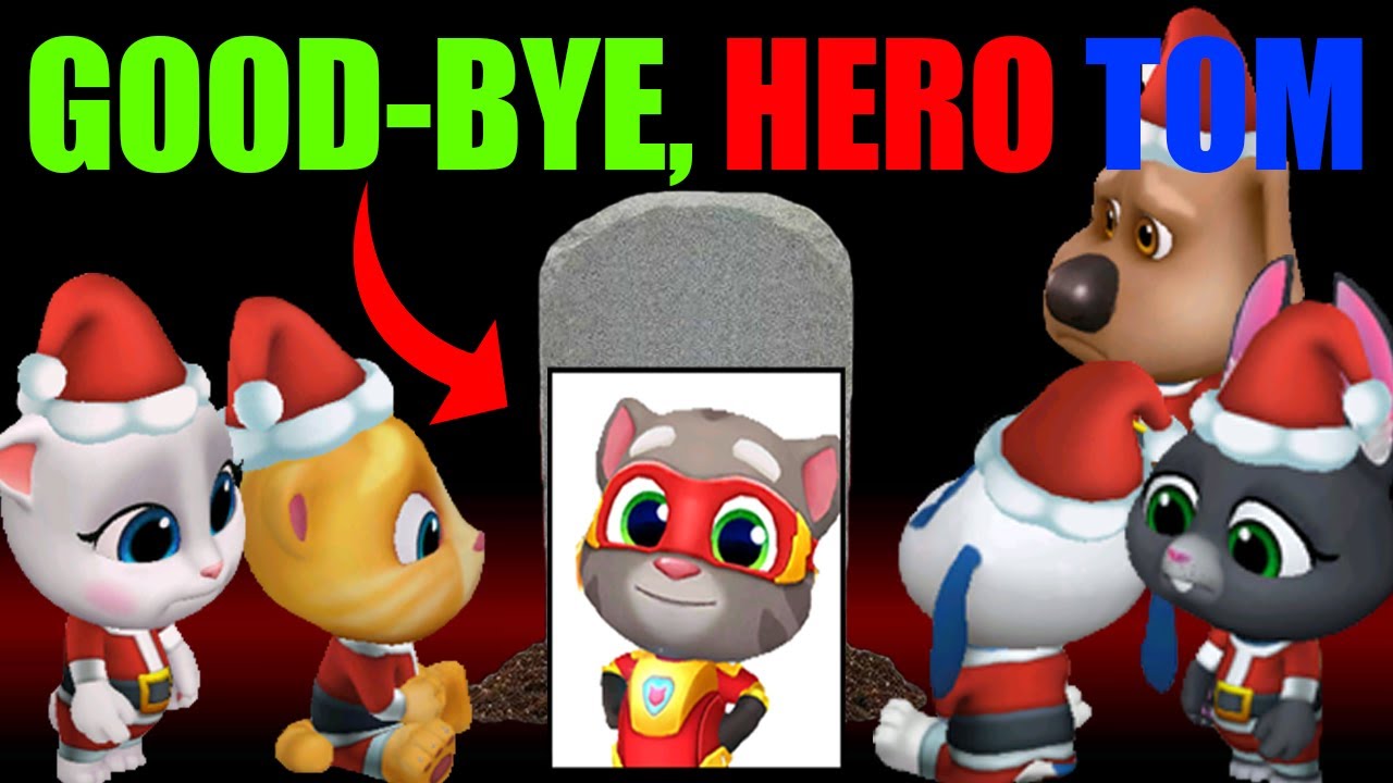 GOOD-BYE, HERO TOM | MY TALKING TOM FRIENDS - YouTube