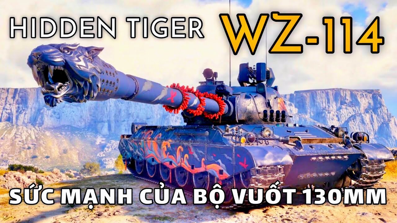 WZ-114: Tăng hạng nặng Trung Quốc vàng cấp IX | World of Tanks - YouTube