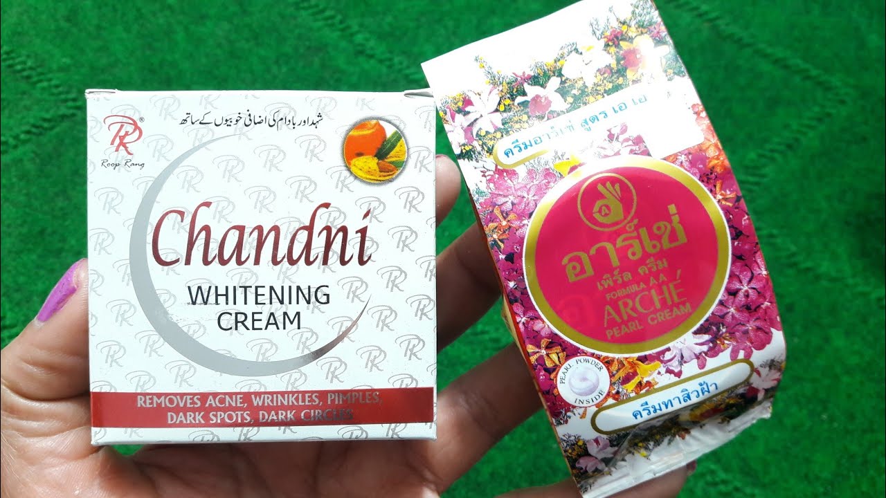 Archi Pearl Whitening Cream With Chandni Whitening Cream For Best ...