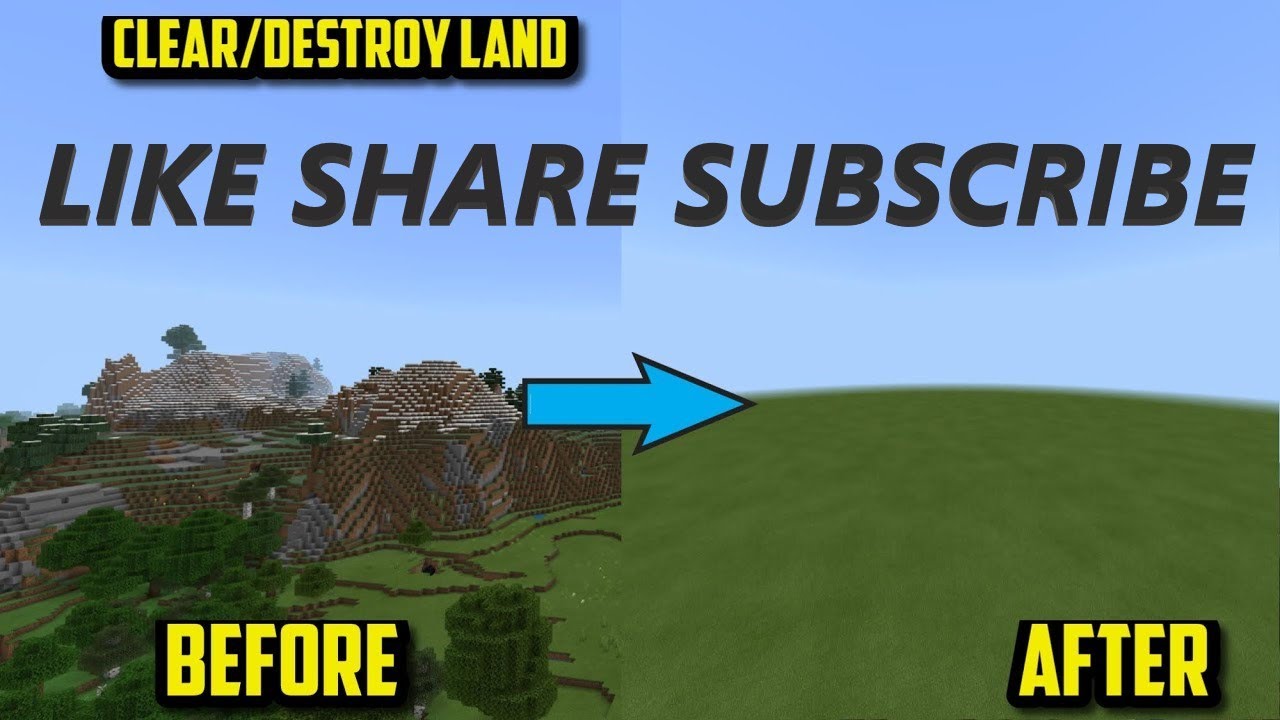 Clearing Land for Mega Builds - Die Hard Minecraft Style! #minecraft # ...