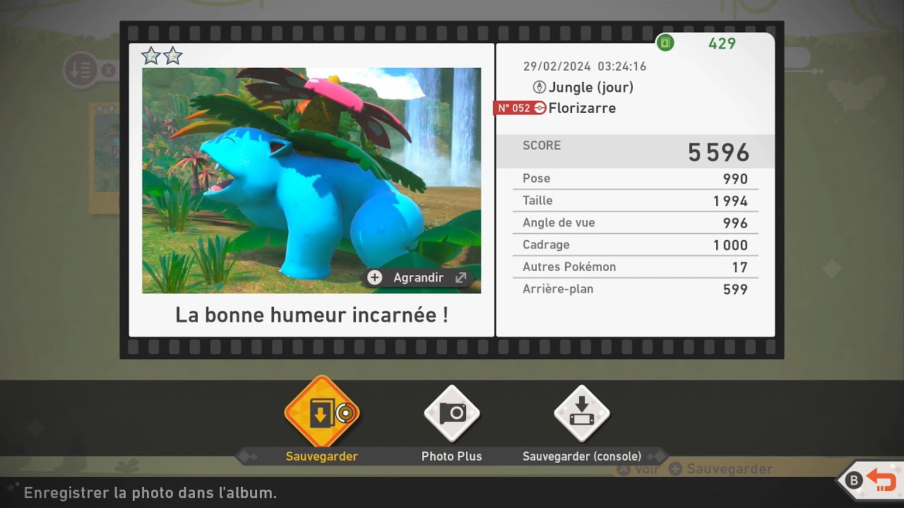 Venusaur 2☆ 5596 - New Pokémon Snap - YouTube