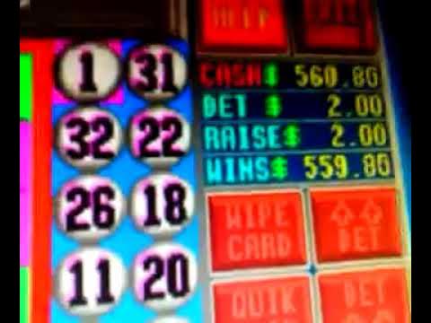 Super Double-Up Keno Winner $576 - YouTube