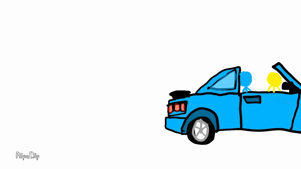 Stick Figures Driving Cars Animation - YouTube