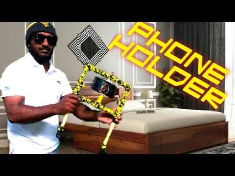 How to make pvc pipe tiger phone holder - YouTube