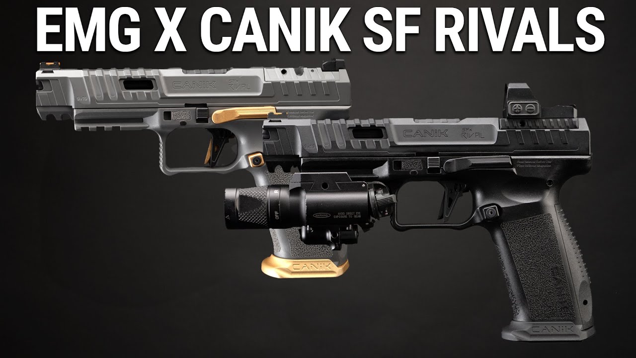 The Famous Turkish Handgun | EMG x Cybergun CANIK SFx RIVAL GBB Pistol ...
