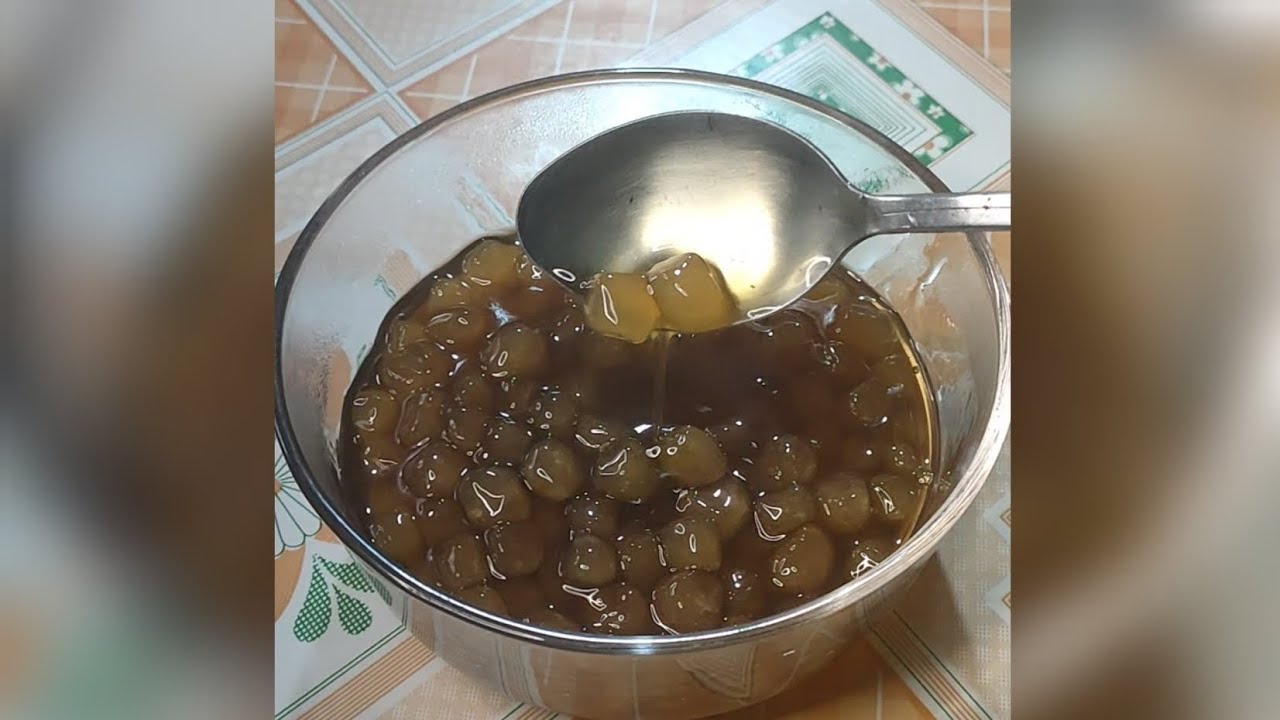 Homemade Tapioca Starch and Tapioca Pearls from scratch || Step by ...