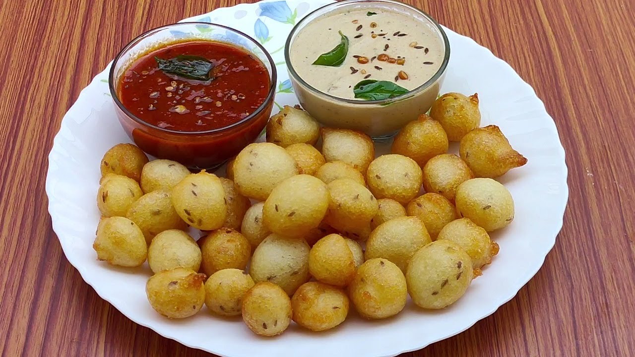 Perfect Street Style Chitti Punugulu Recipe with left over Idli Batter ...