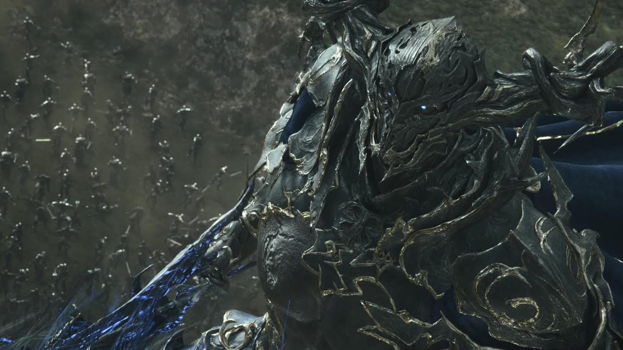 FINAL FANTASY XVI - Odin Primed vs. Bahamut Primed, Battle of Belenus ...