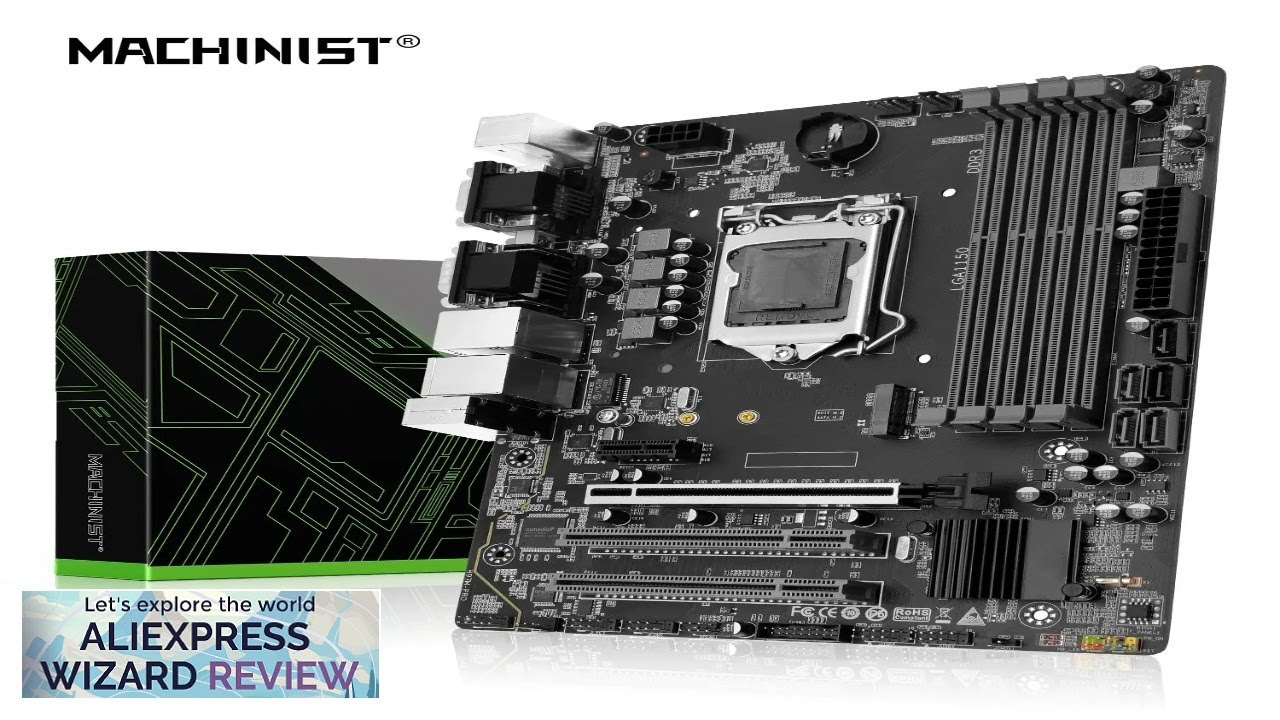 MACHINIST H97M PRO LGA 1150 Motherboard M-ATX Support DDR3 RAM Intel ...