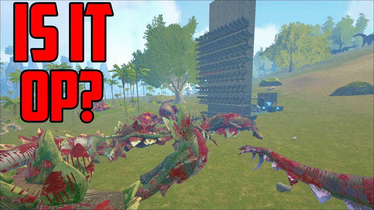Testing The New HEAVY TURRETS! | ARK: Survival Evolved - YouTube