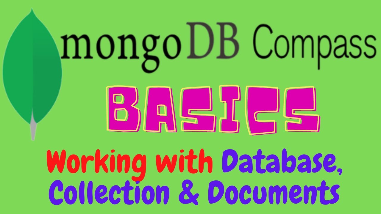 Working With Database Collections And Documents In Mongodb Basic