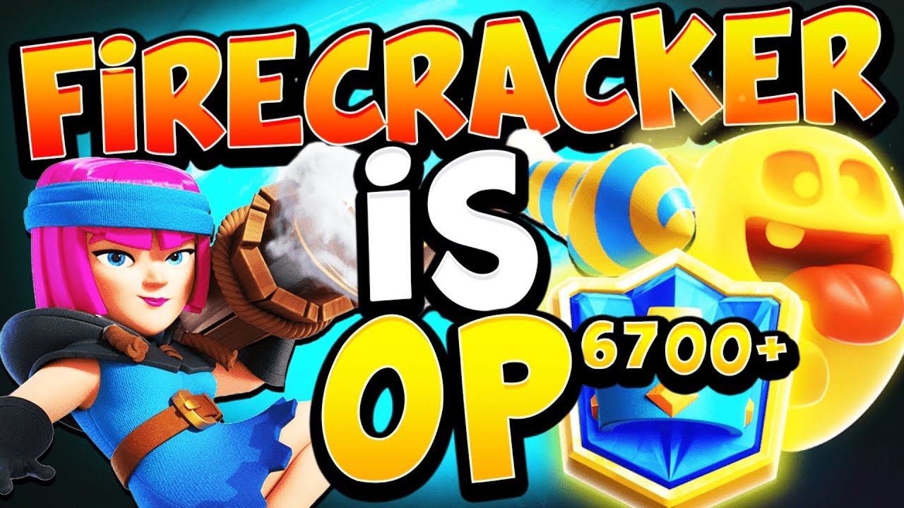 TOP 150 LADDER BEST FIRECRACKER & HEAL SPIRIT DECK! - CLASH ROYALE ...