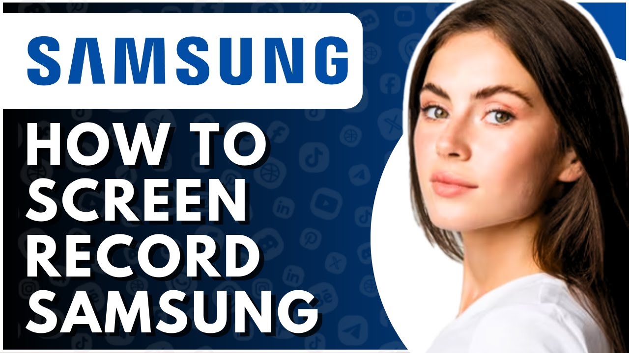 How to screen record Samsung Galaxy - Full Guide - YouTube