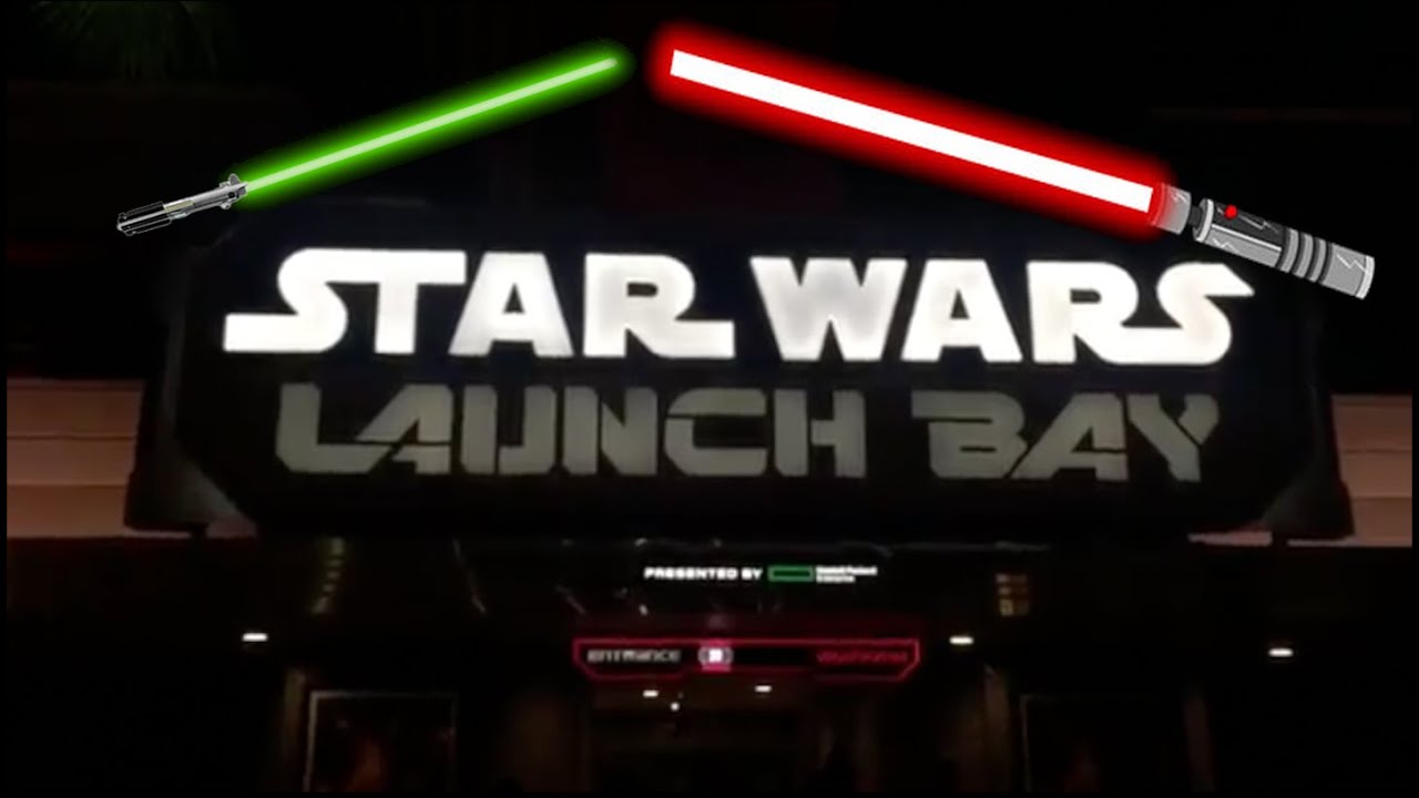 Star Wars Launch Bay Tour at Disney's Hollywood Studios - YouTube