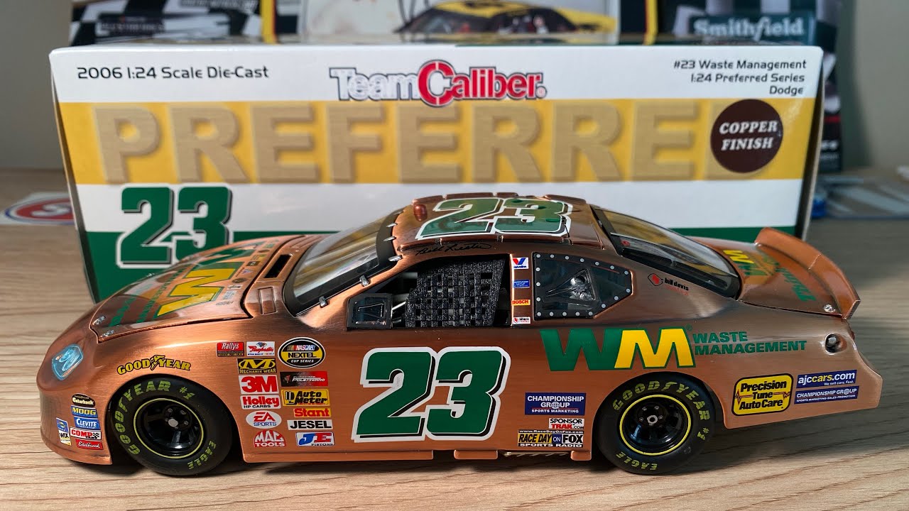 Unboxing a Brand New Bill Lester NASCAR Die-cast - YouTube