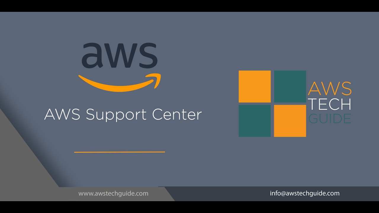 AWS Support Center - YouTube