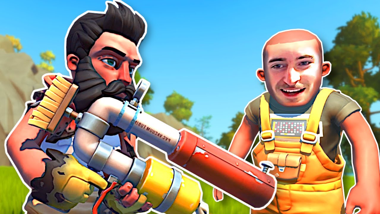 FARMING FOR THE SPUD GUN! - Scrap Mechanic Multiplayer Survival - YouTube