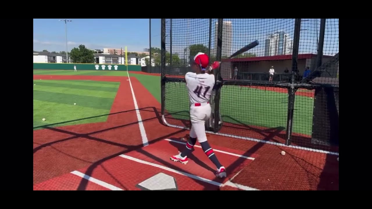 Marucci Elite Texas Skills Weekend 2024- Jaiden Lee C/O 2026 - YouTube