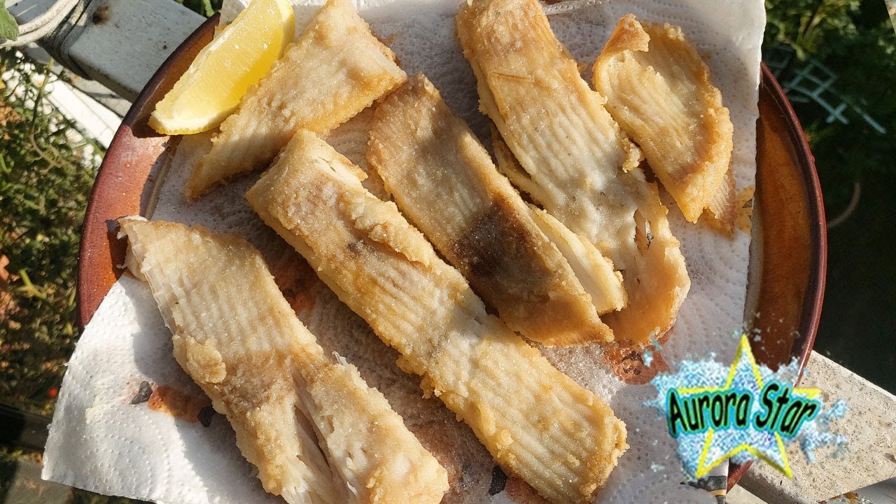 Ricetta: Ali di Razza fritte in padella - YouTube