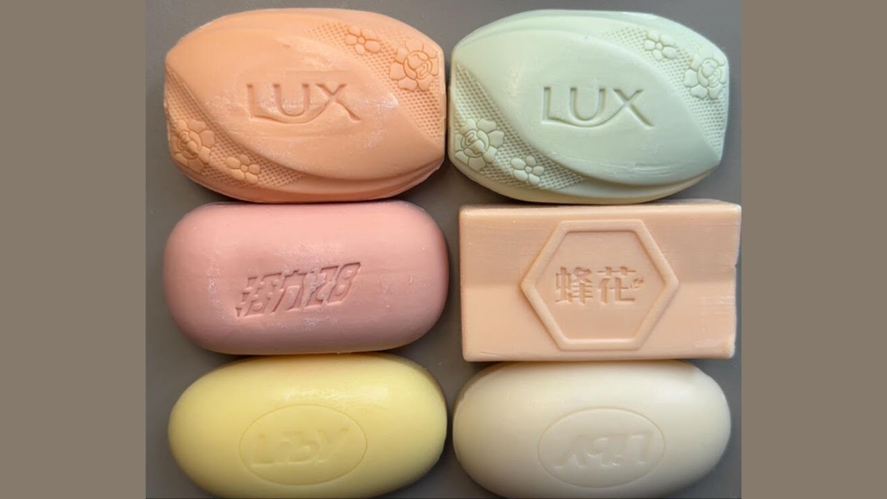 ASMR cutting dry soap/oddly carving soap/satisfying relaxing crunchy ...