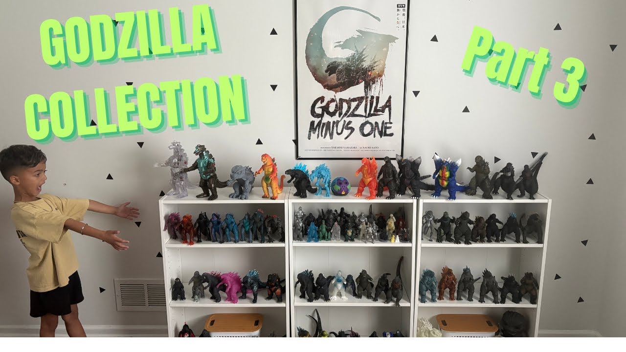 INSANE GODZILLA FIGURE COLLECTION PART 3 - YouTube