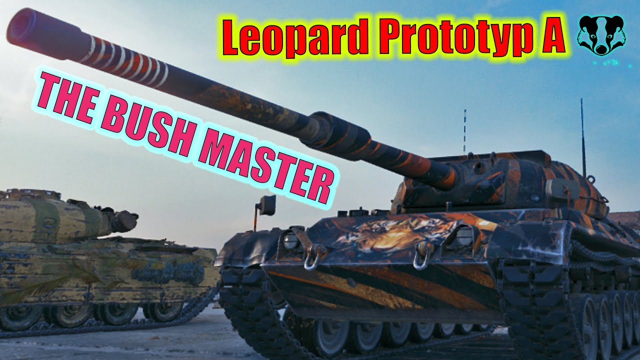 Leopard Prototyp A - In the Bushes! World of Tanks Replays - YouTube