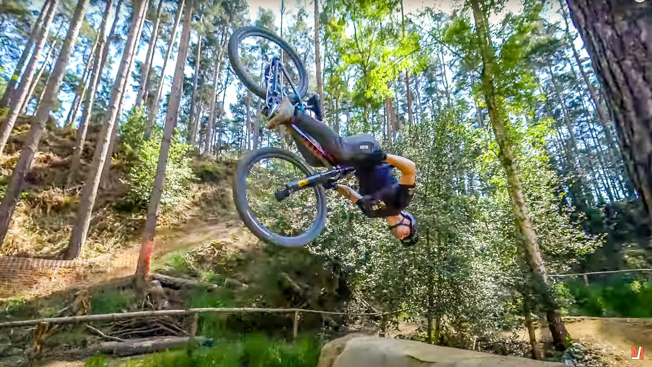 BACK RIDING MTB DIRT JUMPS WITH BEN AND JAMIE!! - YouTube