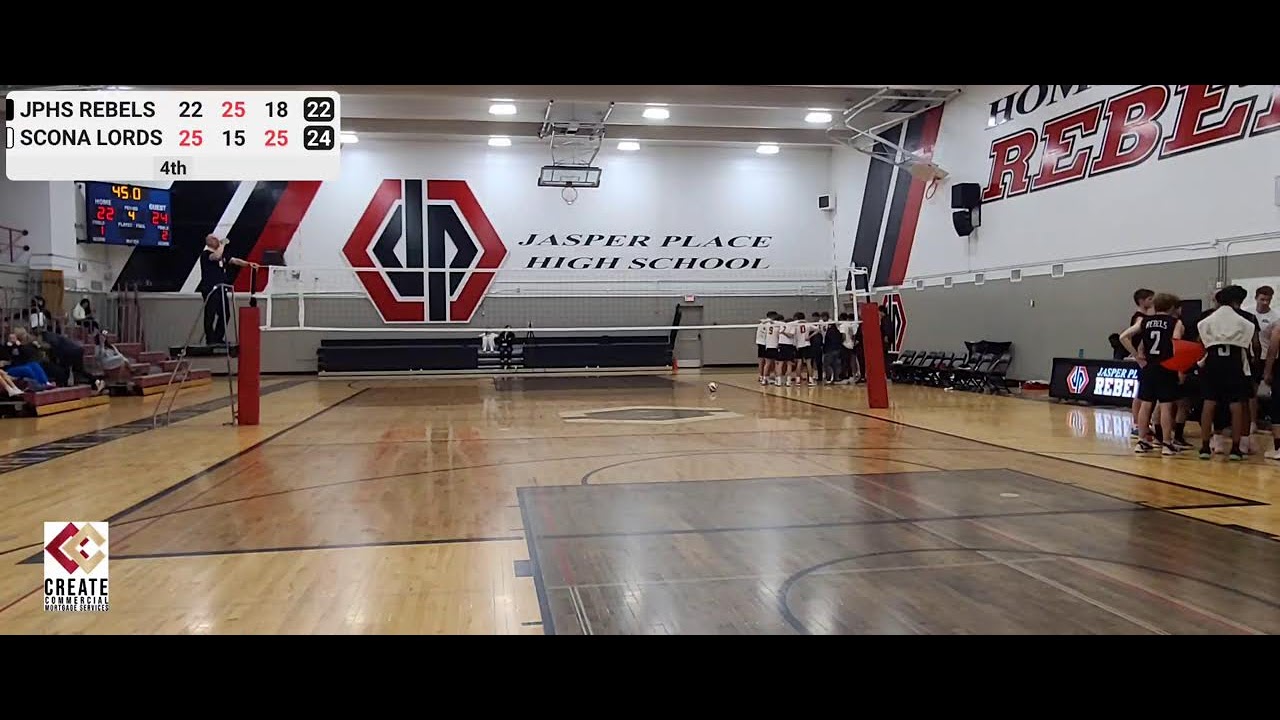JPHS Rebels Jr v Scona - YouTube