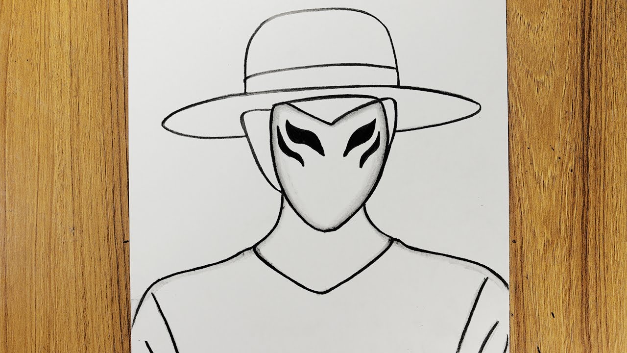 How to draw Free Fire Mask Boy step by step | Free Fire mask boy ...