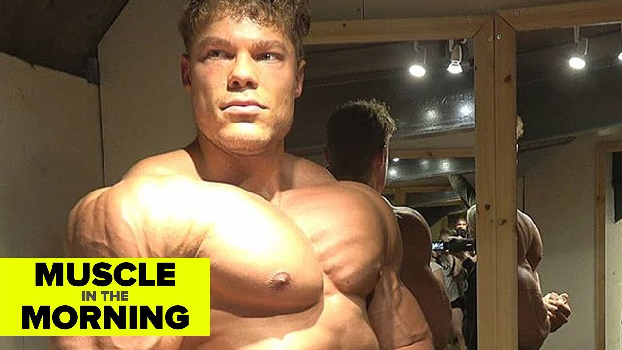 WESLEY VISSERS 8 WEEKS OUT! Muscle in the Morning (5/16/18) - YouTube