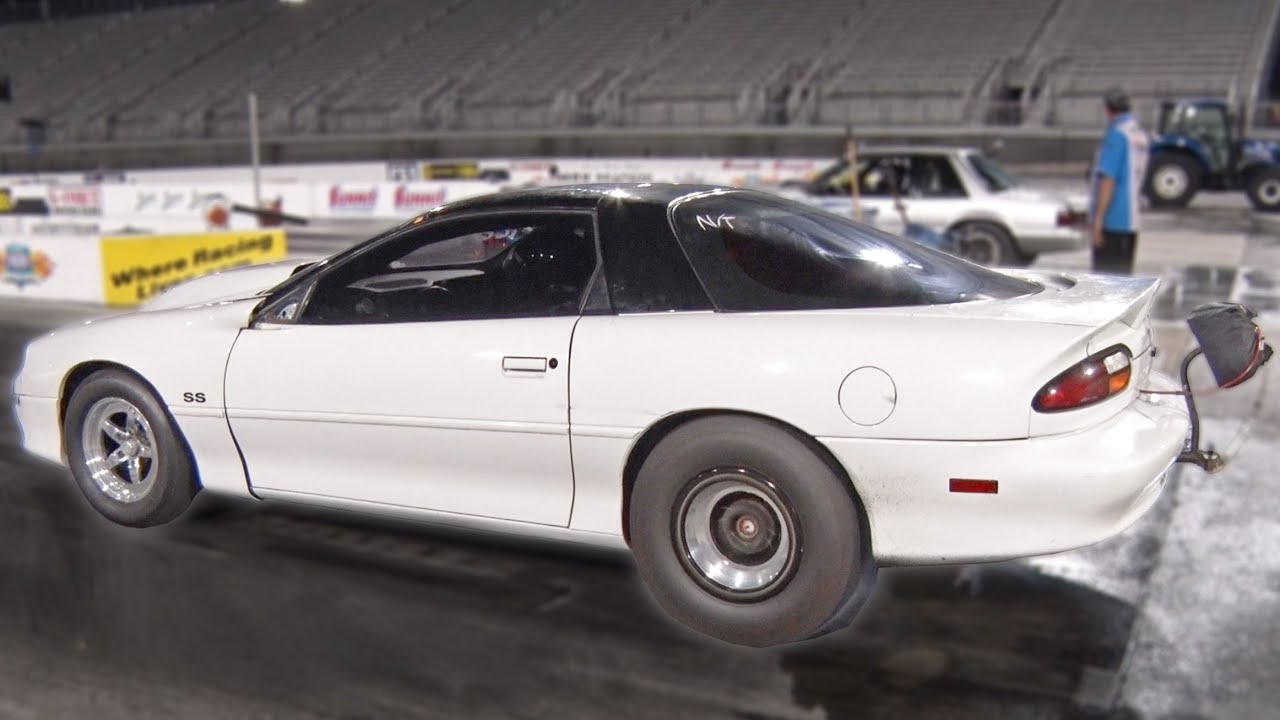 “DOPE SICK” Camaro - Nitrous Wheelie Champ! - YouTube