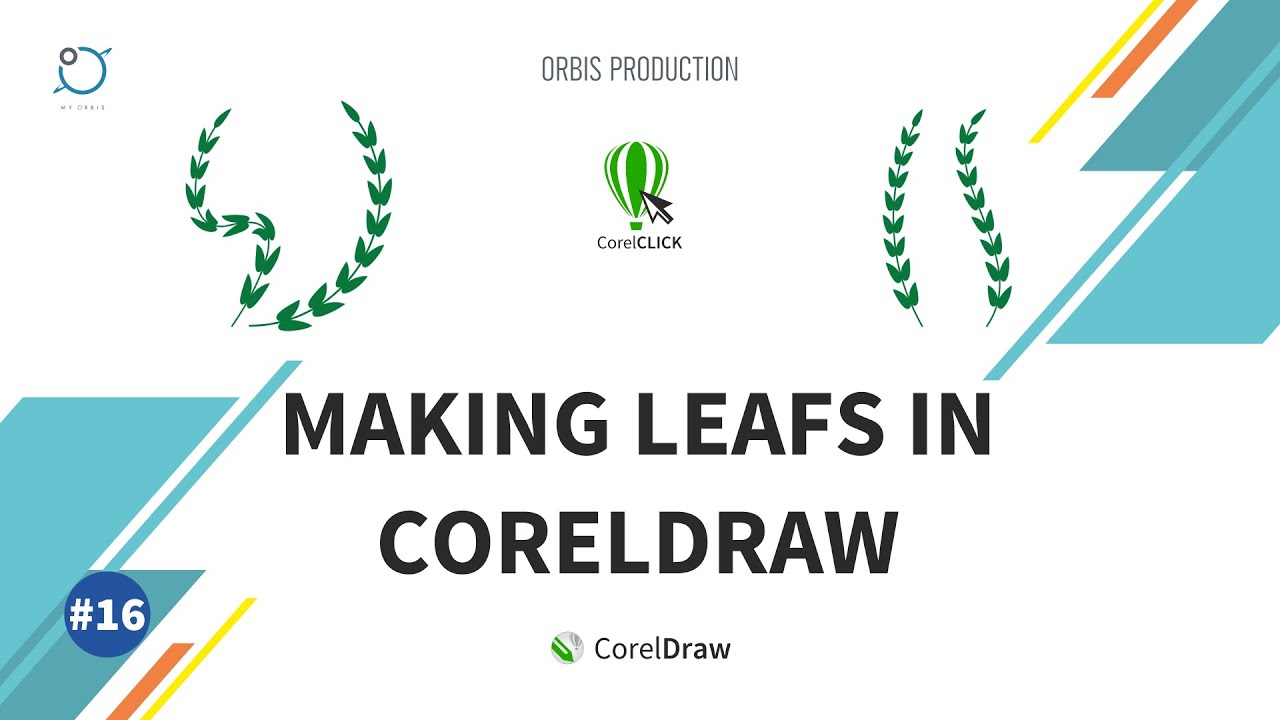 Making Leaf in CorelDraw x7 _ CorelClick #16 - YouTube